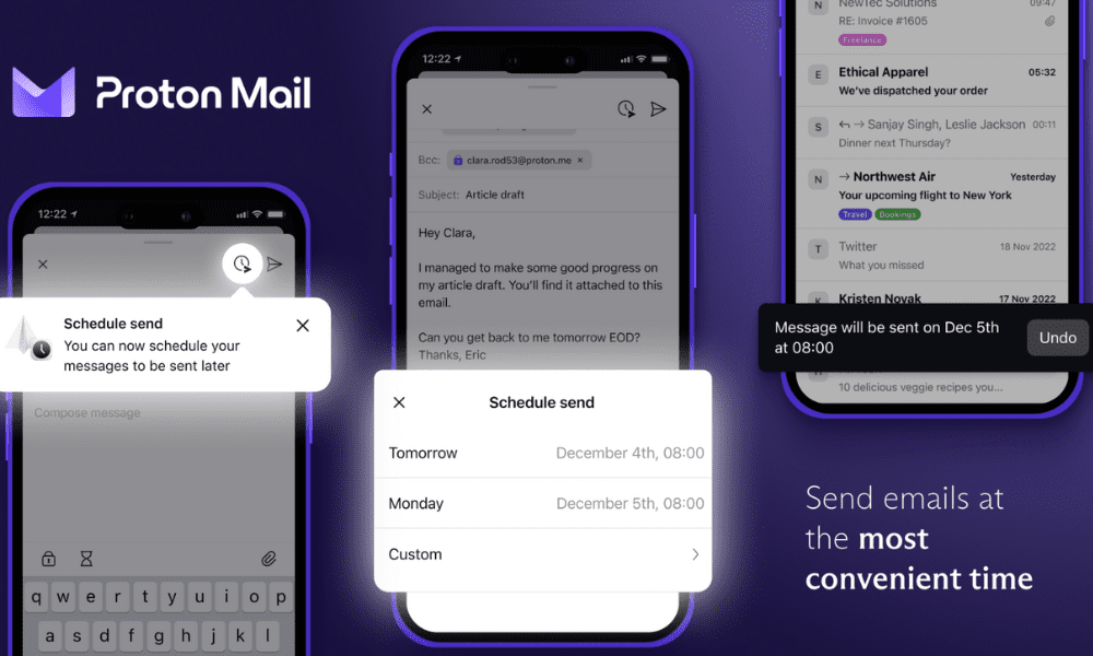 New Features on Proton Mail - Sphere Media Technologies